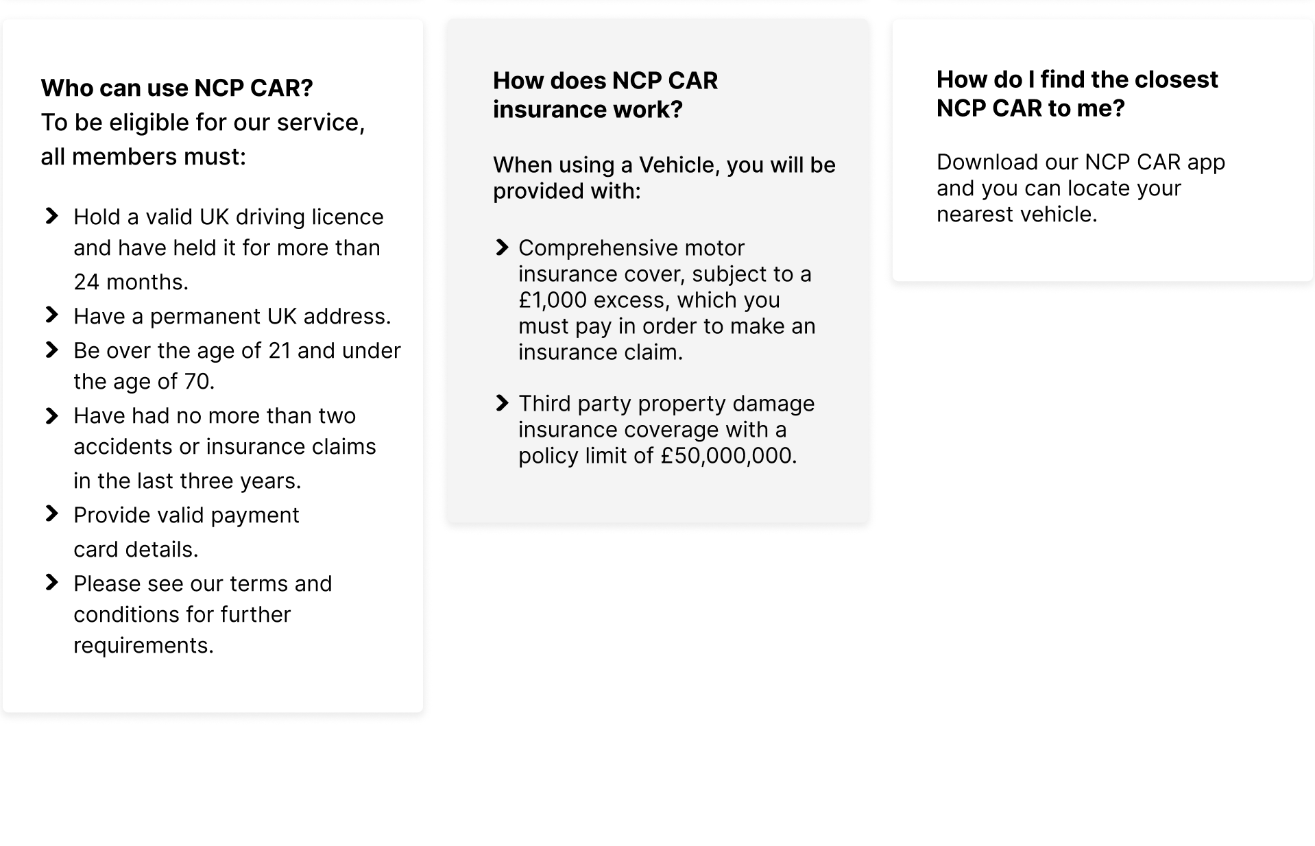 NCP CAR
